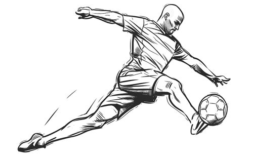 Soccer Coloring Pages - Dive into the World of Soccer Printables