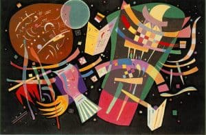 "Composition VII" by Wassily Kandinsky - Famous Abstract Art