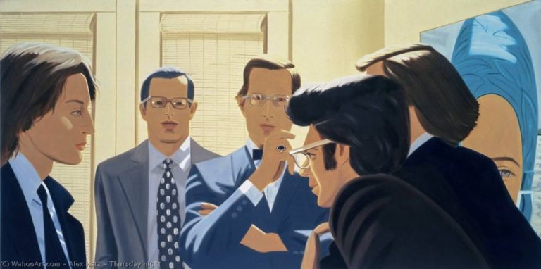 Alex Katz - The Striking Paintings of This Famous Artist