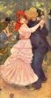 "Dance at Bougival" by Pierre-Auguste Renoir - A Jovial Artwork