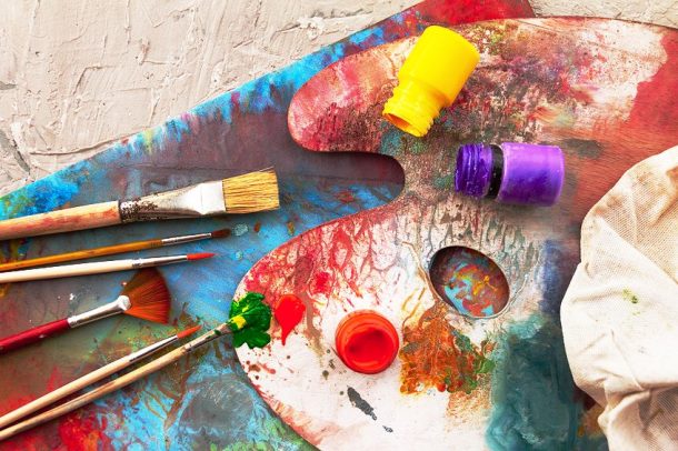 What Does Yellow and Purple Make? - Mixing Yellow and Purple