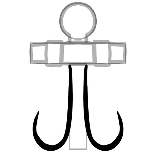How to Draw an Anchor - Learning to Draw a Nautical Symbol