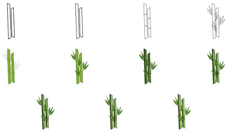 How to Draw Bamboo - Capturing Nature's Grace on Paper