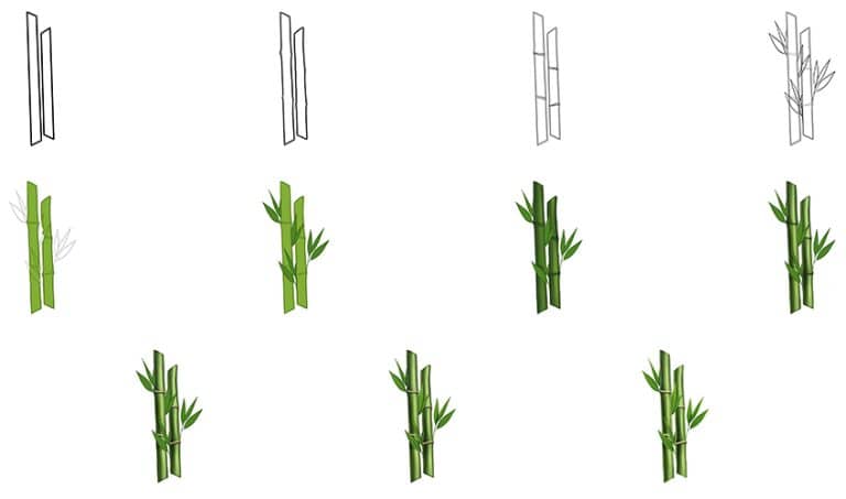 How to Draw Bamboo - Capturing Nature's Grace on Paper