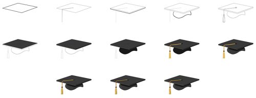 How to Draw a Graduation Cap - Hats Off to Creativity
