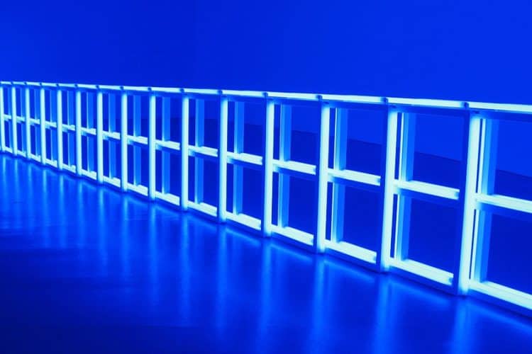 Neon Blue Color - The Distinctive Shade of Neon Blue