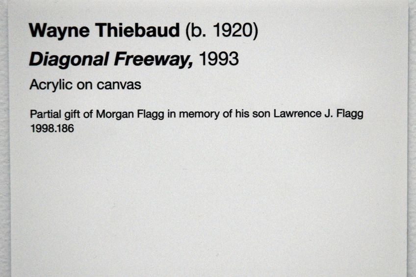 Wayne Thiebaud Art - A Quick Biography! - Art in Context