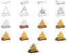 How to Draw a Campfire - Illustrating the Beauty of Firelight