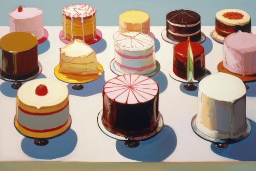 Wayne Thiebaud - The Sweet Treats Pop Artist