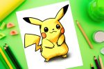 How to Draw Pikachu - 14 Steps to Capturing the Playful Spirit