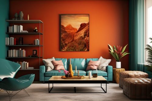 Rust Color - The Earthy Palette Used for Interior Decor