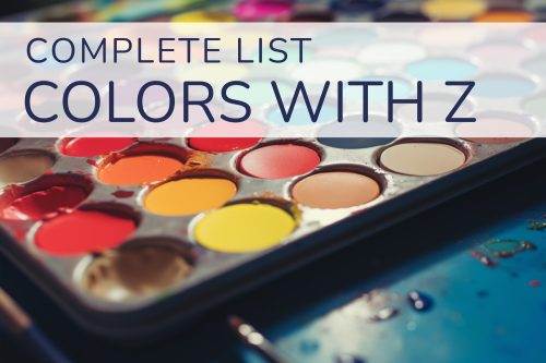 Colors that Start with Z - Discover Fascinating Color Worlds