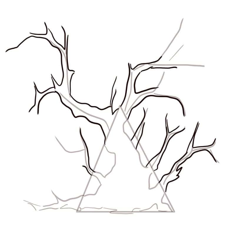 How to Draw a Dead Tree - A Step-by-Step Guide