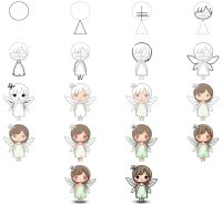 How to Draw a Fairy - 18 Steps to Create Your Own Fairy
