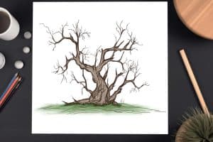 How to Draw a Dead Tree - A Step-by-Step Guide