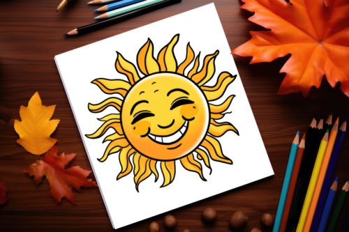 How to Draw a Sun - Create a Sunrise in a Pencil Stroke