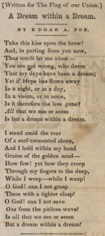 "A Dream Within a Dream" by Edgar Allan Poe - An Analysis