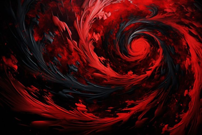 What Does Red and Black Make? - Creating Dramatic Red Shades