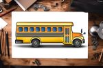 How to Draw a School Bus - Drawing the Iconic Yellow Ride