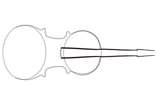 How to Draw a Violin - Fiddling With Art