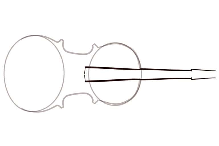 How to Draw a Violin - Fiddling With Art