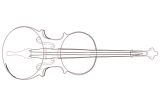 How to Draw a Violin - Fiddling With Art