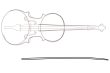 How to Draw a Violin - Fiddling With Art