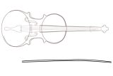 How to Draw a Violin - Fiddling With Art