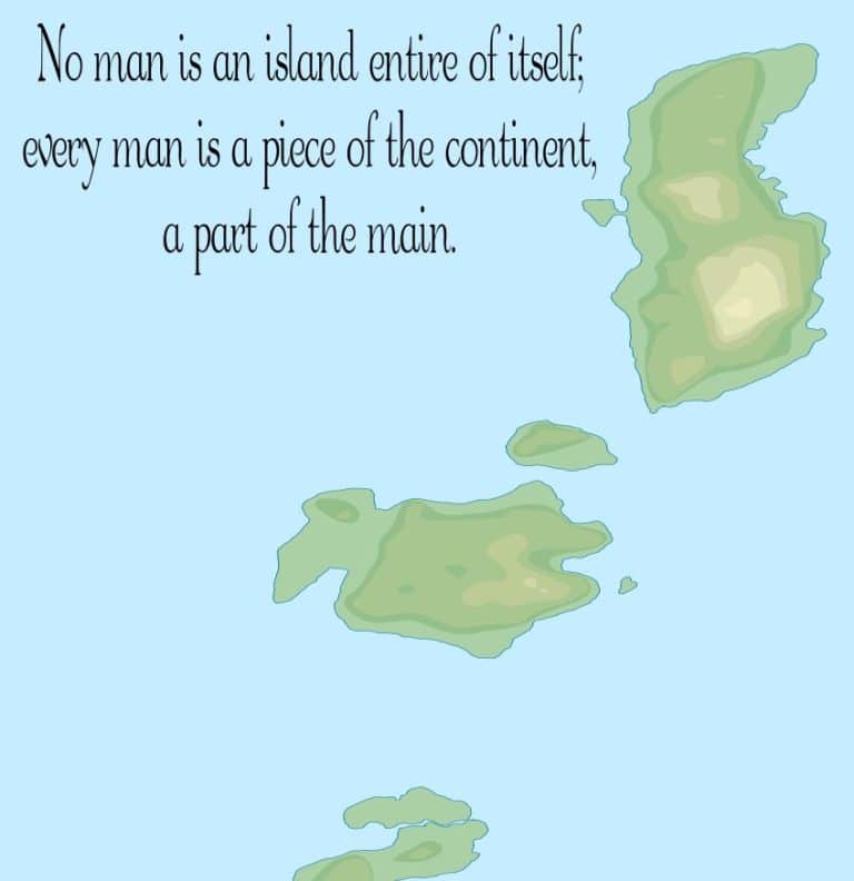 "No Man Is An Island" Poem by John Donne - An Analysis