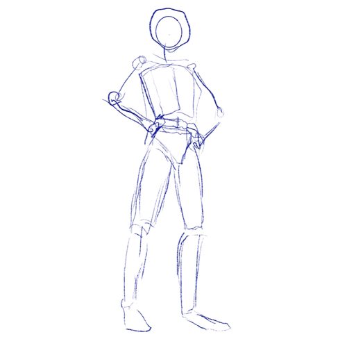 How to Draw a Standing Pose – Essential Drawing Techniques