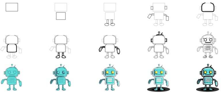 How to Draw a Robot - A Guide to Creating Robotic Characters