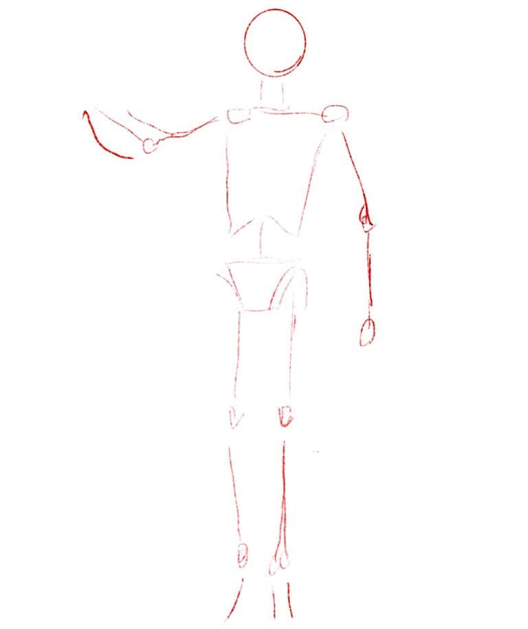 How to Draw a Man – Mastering the Basic Proportions