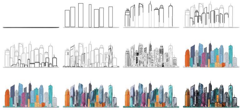 How to Draw a Cityscape - Drawing the Urban Jungle