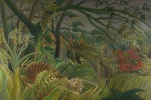 "Tiger in a Tropical Storm" by Henri Rousseau - An Analysis