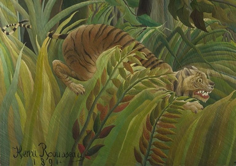 "Tiger in a Tropical Storm" by Henri Rousseau - An Analysis