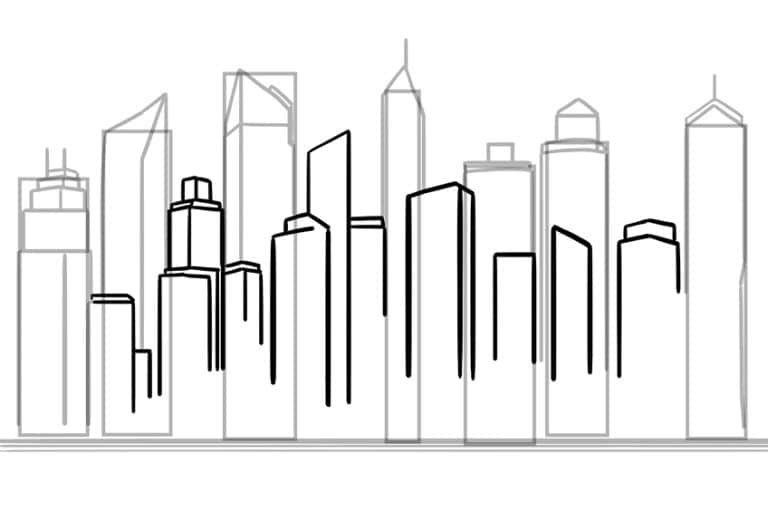 How to Draw a Cityscape - Drawing the Urban Jungle