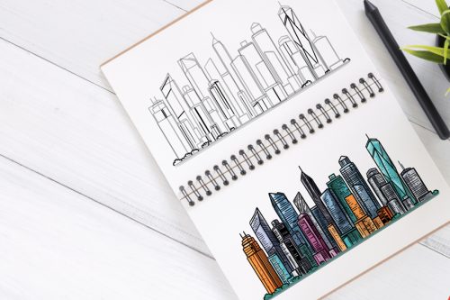 How to Draw a Cityscape - Drawing the Urban Jungle