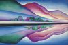 "Lake George Reflection" by Georgia O'Keeffe - A Painting Analysis