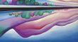 "Lake George Reflection" by Georgia O'Keeffe - A Painting Analysis
