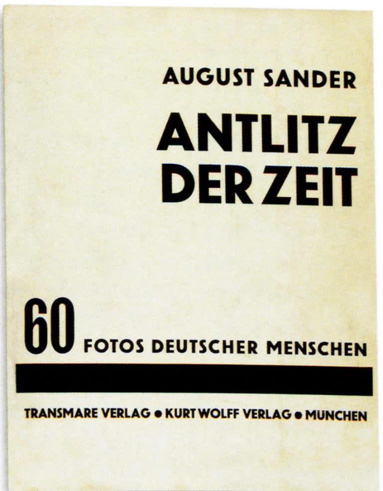 August Sander - A Key Figure in Early Documentary Photography