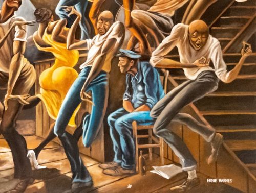 "The Sugar Shack" by Ernie Barnes - An Artwork Analysis