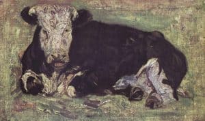 "Lying Cow" by Vincent van Gogh - A Painting Analysis