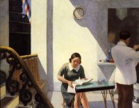 "Soir Bleu" by Edward Hopper - A Deeply Psychological Artwork