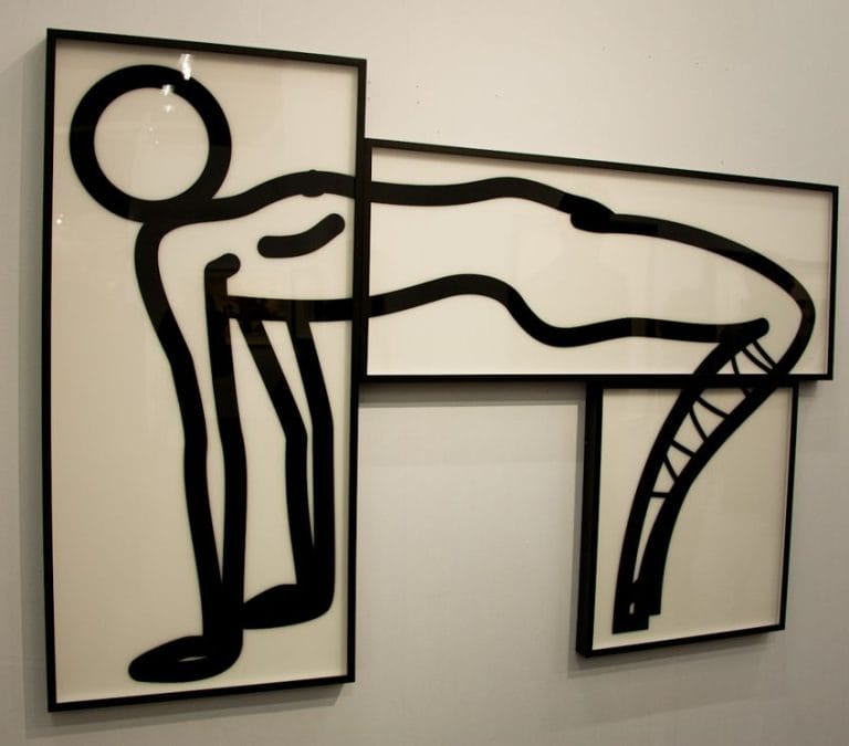 Julian Opie - Graphic Minimalism in Contemporary Art