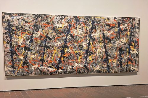 "Blue Poles" by Jackson Pollock - A Masterpiece of Motion
