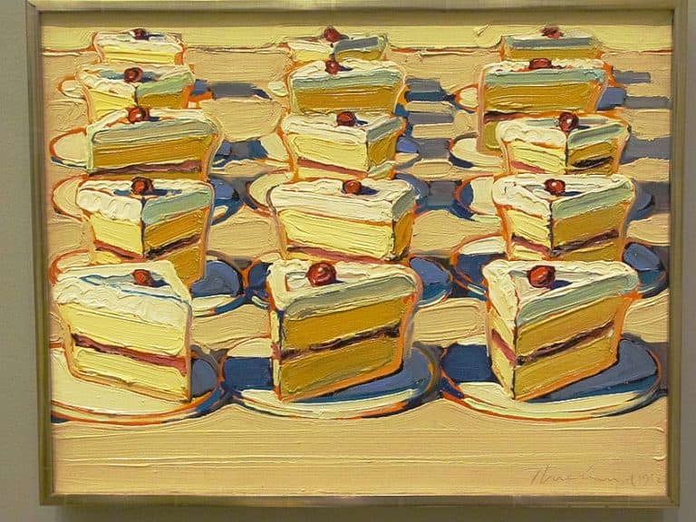 "Cakes" by Wayne Thiebaud - The Art of Dessert