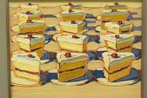 "Cakes" by Wayne Thiebaud - The Art of Dessert