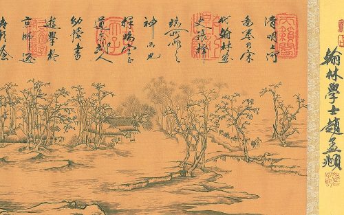 "Along the River During the Qingming Festival" by Zhang Zeduan