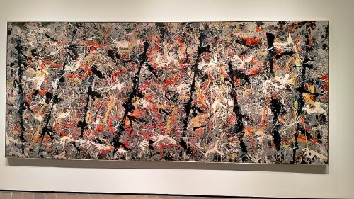 "Blue Poles" by Jackson Pollock - A Masterpiece of Motion
