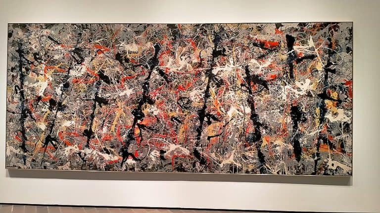 "Blue Poles" by Jackson Pollock - A Masterpiece of Motion